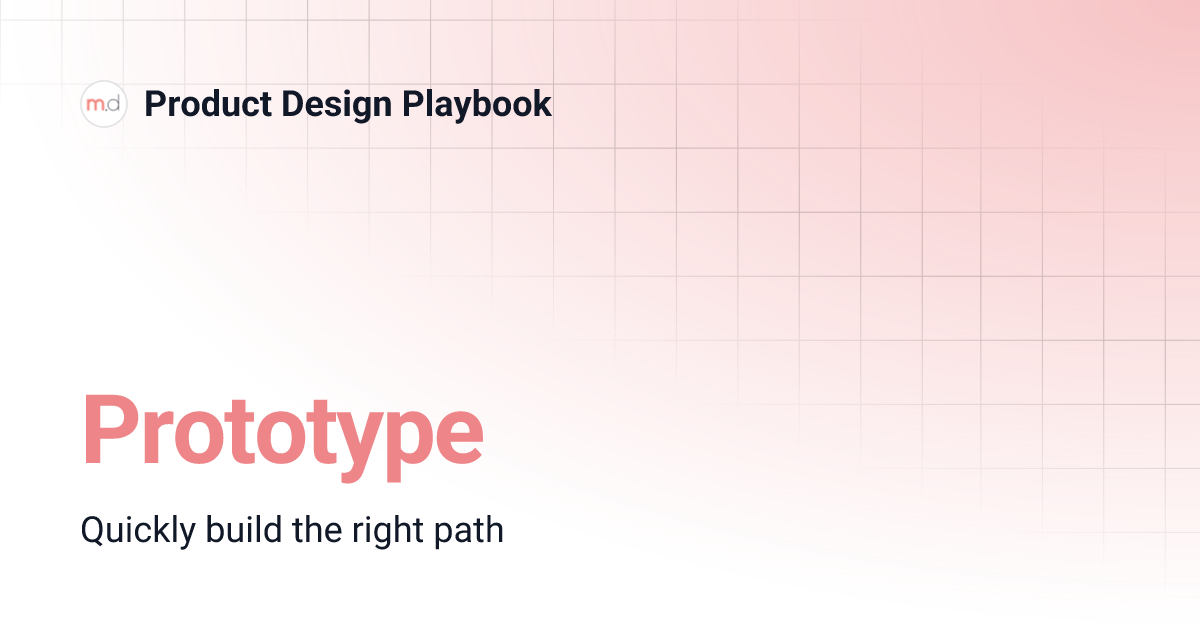 Prototype | Product Design Playbook